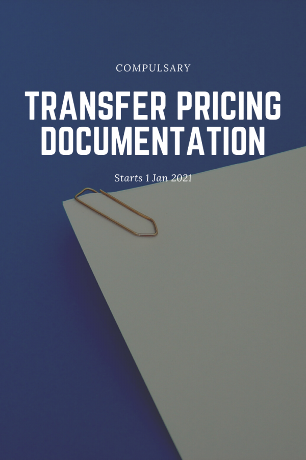 Transfer Pricing Documentation Starts Jan 2021 - Synergy TAS