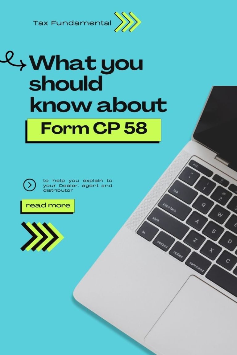 Form CP58: What You Need To Know About Commission Statement